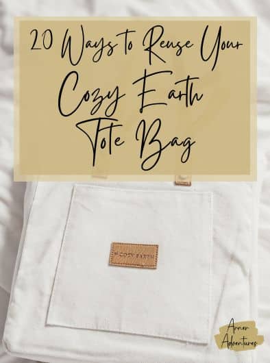 20 Ways to Reuse Your Cozy Earth Tote Bag in Your Daily Life