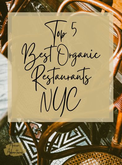 Top 5 Best Organic Restaurants NYC 2026